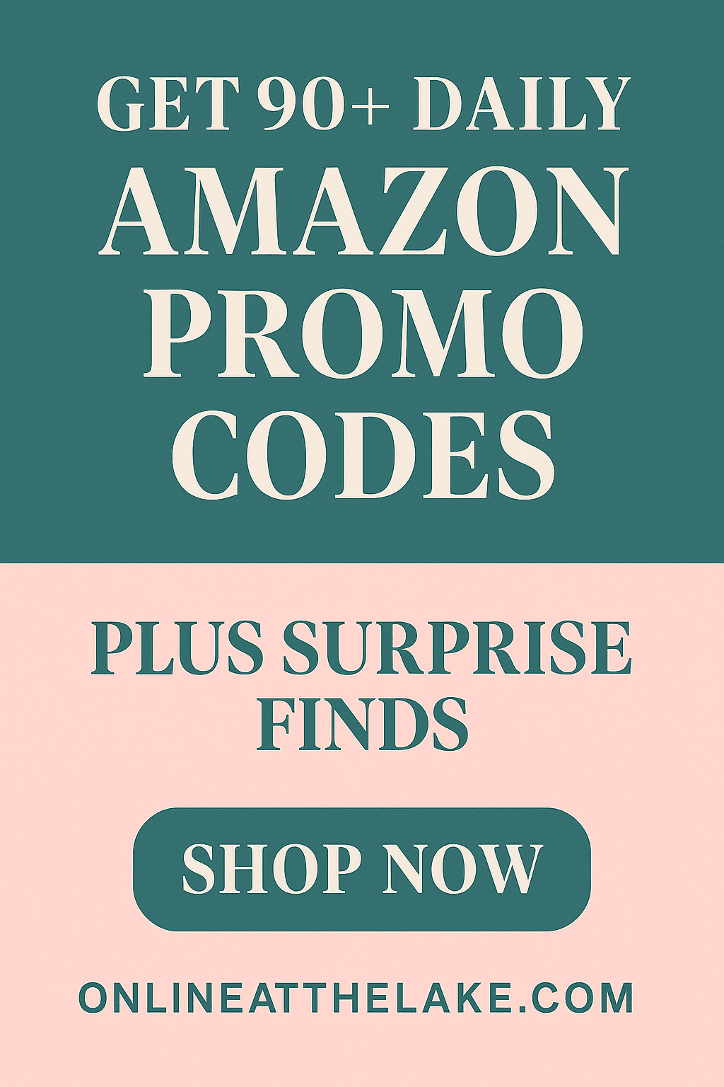Get Daily Amazon Promo Codes | Online at the Lake Deals